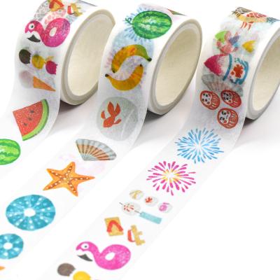 China Waterproof Vintage Japanese Washi Masking Tape for sale