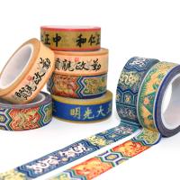 China No Color Fading Tearable Adhesive Skinny Washi Tape for sale