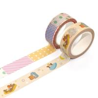 China UV Resistant Adhesive Rainbow Washi Tape For Gift Box Packing for sale