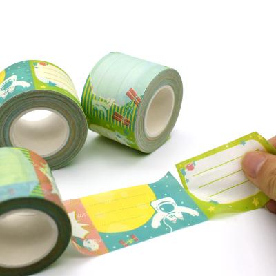 China UV Resistant Adhesive Rainbow Washi Tape For Gift Box Packing for sale