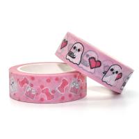 China Tropical Breeze Japanese Paper Washi Tape For Gift Box Decoration for sale