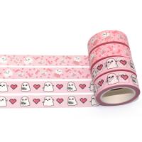 China Tropical Breeze Japanese Paper Washi Tape For Gift Box Decoration for sale