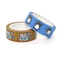 China Tropical Breeze Japanese Paper Washi Tape For Gift Box Decoration for sale