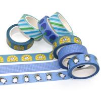 China Tropical Breeze Japanese Paper Washi Tape For Gift Box Decoration for sale