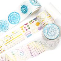 China Heat Resistant Water Activated Adhesive Washi Decorative Tape for sale