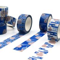 China Impermeable Adhesive Japanese Paper Washi Tape for sale