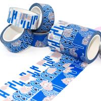 China Impermeable Adhesive Japanese Paper Washi Tape for sale