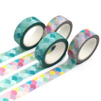 China CMYK Waterproof Kawaii Washi Tape For Scrapbooking Planner for sale