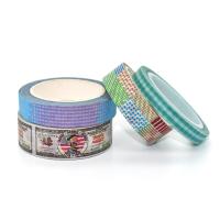 China Multipurpose Colourful Washi Tape With No Residue for sale