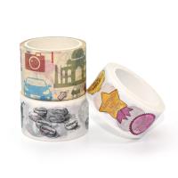 China Multipurpose Colourful Washi Tape With No Residue for sale