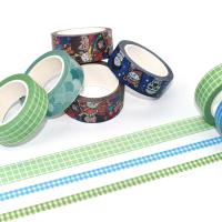China Multipurpose Colourful Washi Tape With No Residue for sale