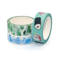 China Waterproof Single Side Adhesive Washi Paper Tape for sale