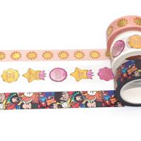 China Waterproof Single Side Adhesive Washi Paper Tape for sale