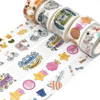 China Waterproof Single Side Adhesive Washi Paper Tape for sale