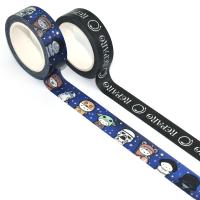 China Manufacturer Kawaii Washi Tape Custom Printed Scrapbooking for sale
