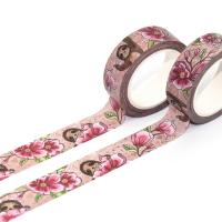 China Manufacturer Kawaii Washi Tape Custom Printed Scrapbooking for sale