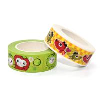 China Colorful Writable China Custom Design Waterproof Washi Paper Tape Box Set In Bulk for sale