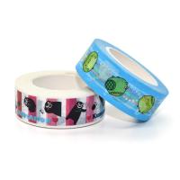 China Modern Daisy Printed Custom Washi Tape With Custom Logo Masking Paper Tape for sale