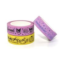 China Modern Daisy Printed Custom Washi Tape With Custom Logo Masking Paper Tape for sale