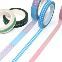 China Wholesale Colorful Printing Acrylic Tape Decorative Custom Washi Tape Suppliers for sale