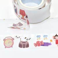 China Custom Printed Kawaii Washi Tape Wholesale Custom Make Decoration Washi Tape for sale