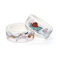 China Custom Printed Washi Tape Japan Kawaii Pastel Washi Tape Set Wholesale for sale