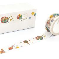 China Wholesale Washi Paper Customized Washi Tape Masking Color Washi Tape Manufacturer for sale