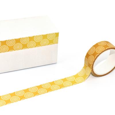 China Wholesale Washi Paper Customized Washi Tape Masking Color Washi Tape Manufacturer for sale