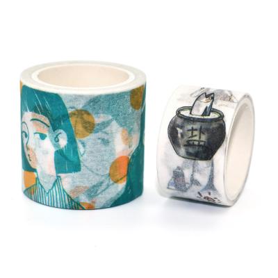 China High Quality Custom Washi Tape Printing Vintage Washi Tape China Masking Tape for sale