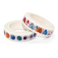 China Colorful Wholesale Custom Printed Washi Tape Holder Cute Animal Design Adhesive Tape for sale