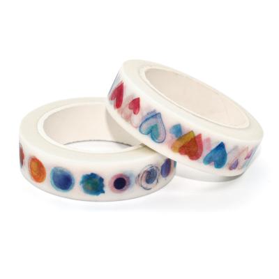 China Colorful Wholesale Custom Printed Washi Tape Holder Cute Animal Design Adhesive Tape for sale