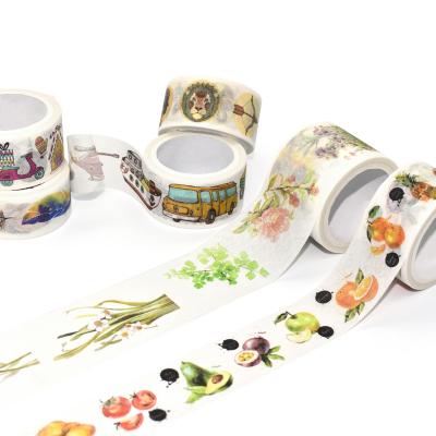 China Decoration 294mm Washi Paper Masking Tape 200m For Bullet Journals for sale