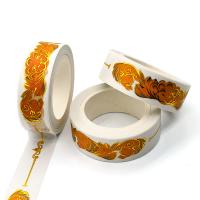 China DIY Craft Washi Tape Printing Machine Gold Foil Washi Tape Manufacturer for sale