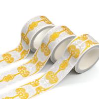 China DIY Craft Washi Tape Printing Machine Gold Foil Washi Tape Manufacturer for sale
