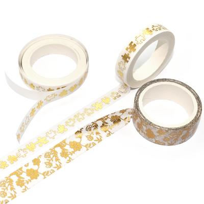 China Custom Waterproof Washi Tape Printing Decorative Foil Washi Tape for sale