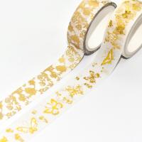 China 2021 Design Your Own Washi Tape Custom Foil Kawaii Waterproof Washi Tape Japanese for sale