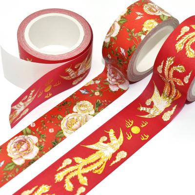 China Design Your Own Masking Foil Washi Tape Organizer Custom Printing for sale