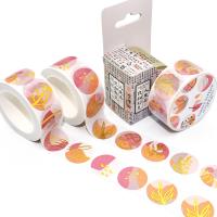 China Custom Printed Ins Style Gold Foil Washi Tape Set Personalizada for sale