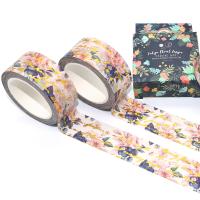 China Custom Make Printed Scrapbook Holographic Foil Kawaii Stationery Washi Tapes for sale