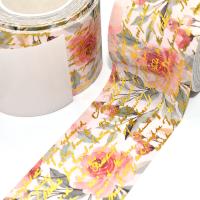 China Decoration Custom Printed Silver Or Foil Adhesive Washi Tape Manufacturer for sale