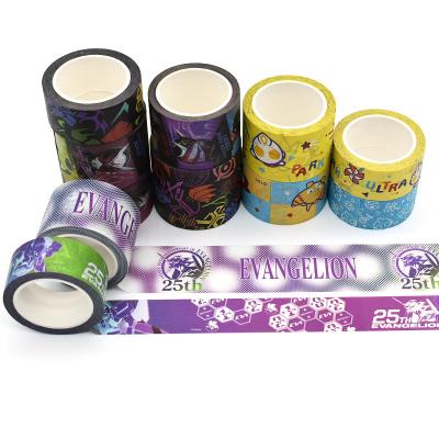 China China Custom Print Colored Decoration Adhesive Paper Masking Washi Tapes for sale