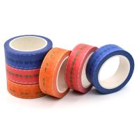 China Ins Design Custom Printed Adhesive Ancient Home Decoration Washi Tape for sale