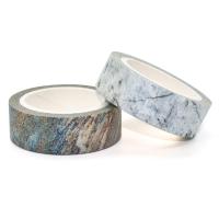 China Custom Floral Decorative Printed Kraft China Washi Tape For Planners for sale