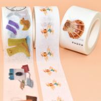 China Custom Print Glitter Christmas Decorative Washi Tape for sale