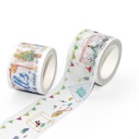 China Self Adhesive Washi Paper Tape Custom Printed Waterproof Masking Washi Tape for sale