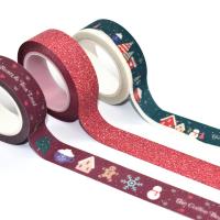 China Printed Masking Tape Japanese Washi Masking Tape Christmas Washi Tape for sale