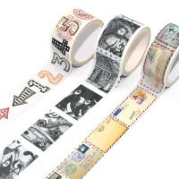 China Waterproof Kawaii Decorative Washi Adhesive Tape Washi Paper Masking Tape for sale