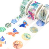 China Japanese Washi Masking Tape Anti UV Colorful Art Design Width 30mm Decorative Washi Tape for sale