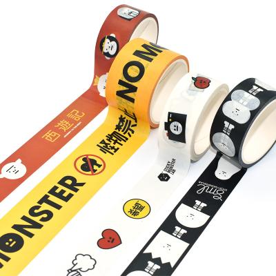 China Custom Adhesive Japanese Tape Printed Decoration Masking Washi Tape for sale
