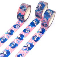 China Writable Decorative DIY Design Adhesive Custom Printed Masking Washi Tape for sale